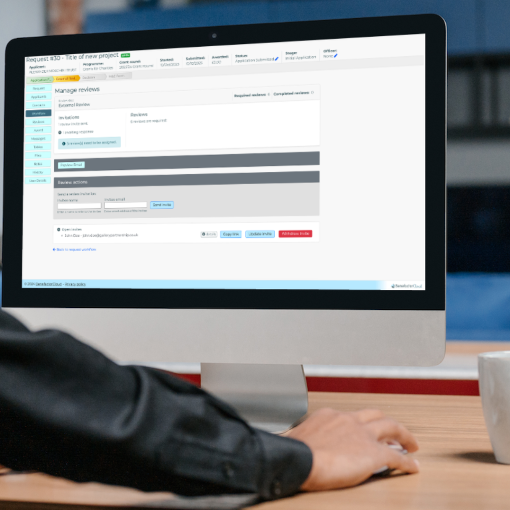 Grant Management Software for NHS Charities - Gallery Partnership